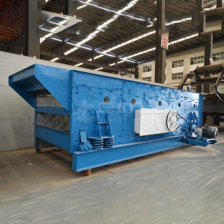 Three-shaft horizontal vibrating screen-Chunlei Mining Machinery